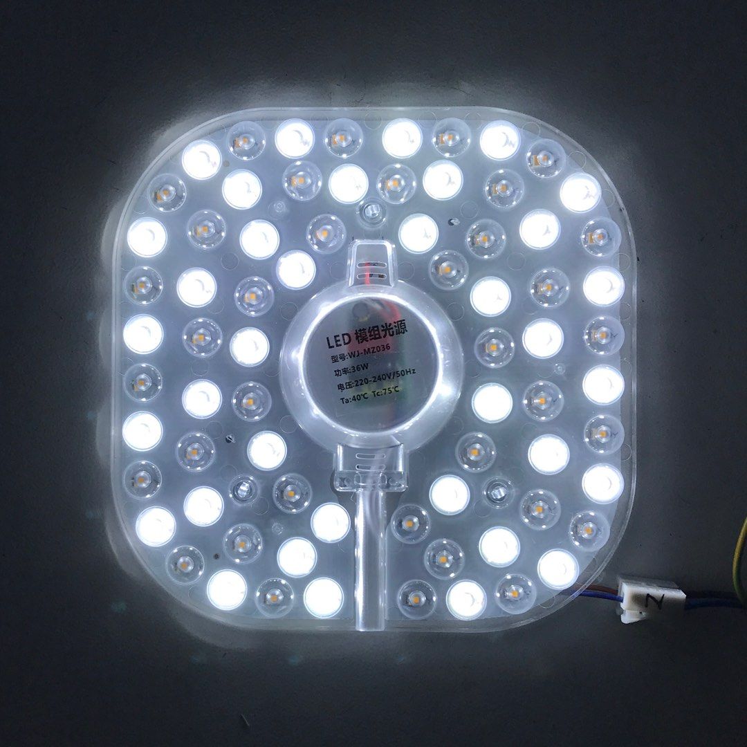 36W 3-Tone/Colour LED Ceiling Light (18cm), Furniture & Home Living ...