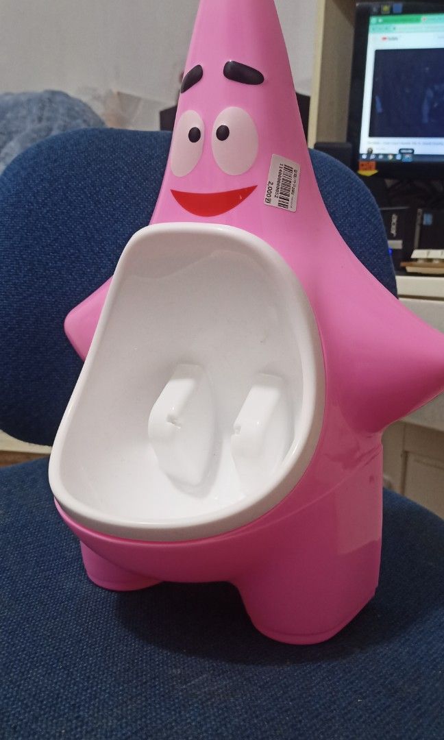 41cm patrick spongebob potty toilet trainer, Babies & Kids, Infant ...