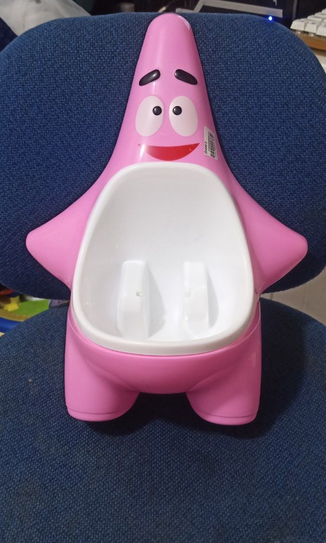 41cm patrick spongebob potty toilet trainer, Babies & Kids, Infant ...