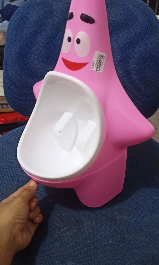 41cm patrick spongebob potty toilet trainer, Babies & Kids, Infant ...