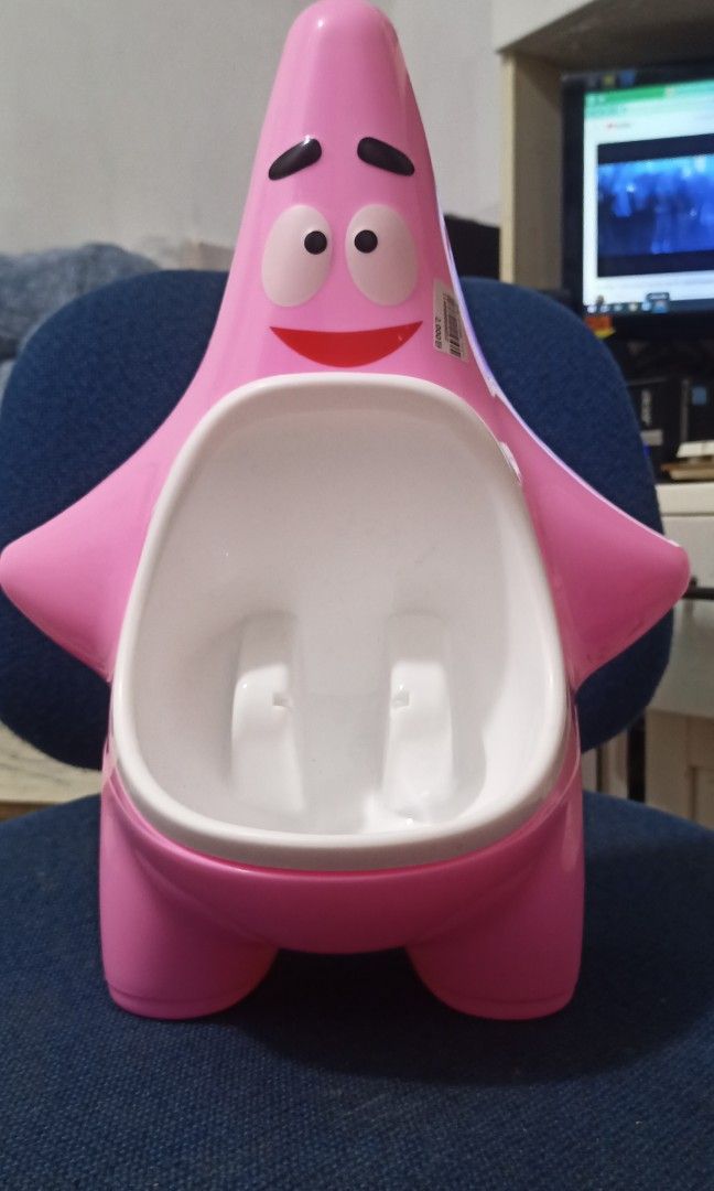 41cm patrick spongebob potty toilet trainer, Babies & Kids, Infant ...
