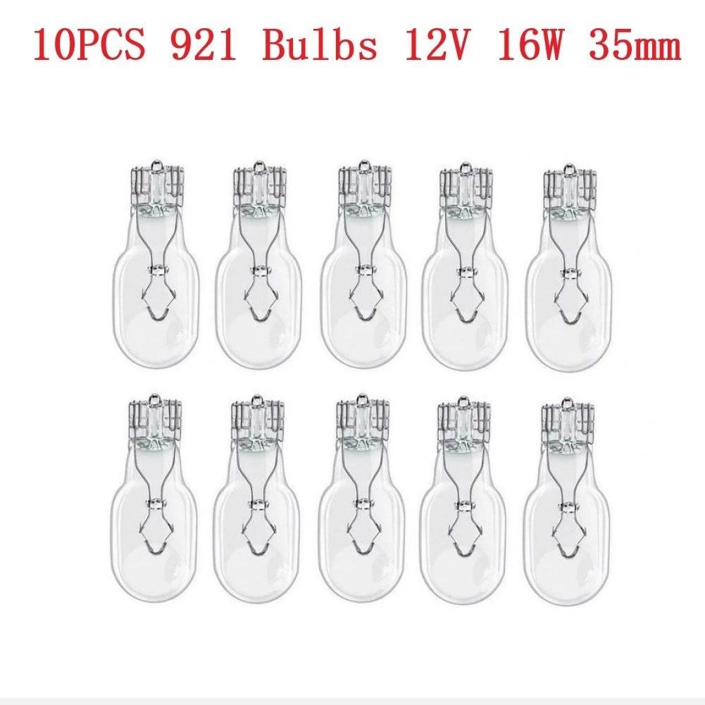 5 x 921 High Level Brake Light Bulb 955 Capless Wedge Car Bulbs 12v 16w ...