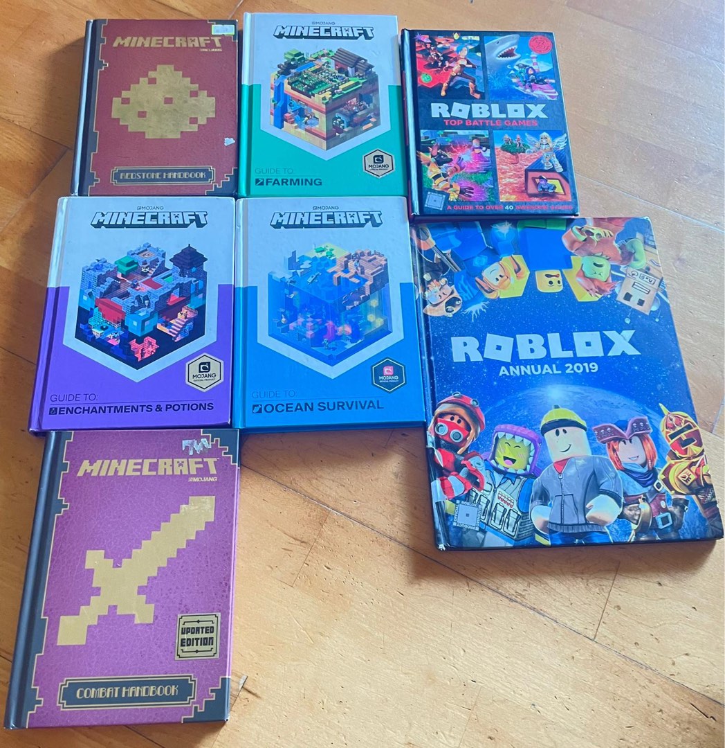 $7 Minecraft and Roblox Book, Hobbies & Toys, Books & Magazines ...