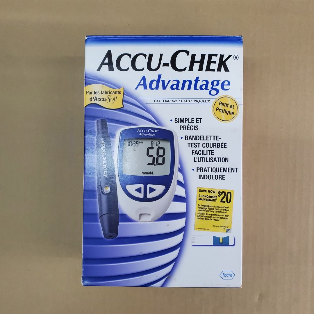 醫療康復用品系列 - Accu-Chek Advantage Blood Glucose Monitoring system 血糖監測系統 ...