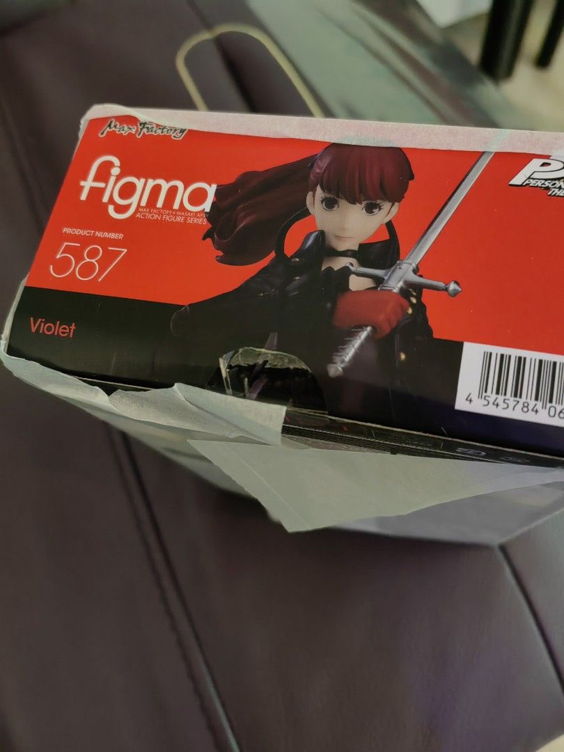 全新 女神異聞錄 PERSONA 5 芳澤霞 Violet FIGMA 587, 興趣及遊戲, 玩具 & 遊戲類 - Carousell