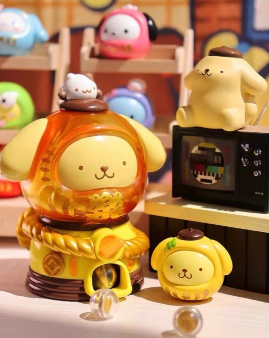 [現貨] 全新 Top Toy x Sanrio 奇妙達摩扭蛋 不倒翁 盲盒 可指定款 - 2款可選 Melody / 布丁狗 (已拆盒未拆袋) ☆送磁性書籤☆, 興趣及遊戲, 玩具 & 遊戲 ...