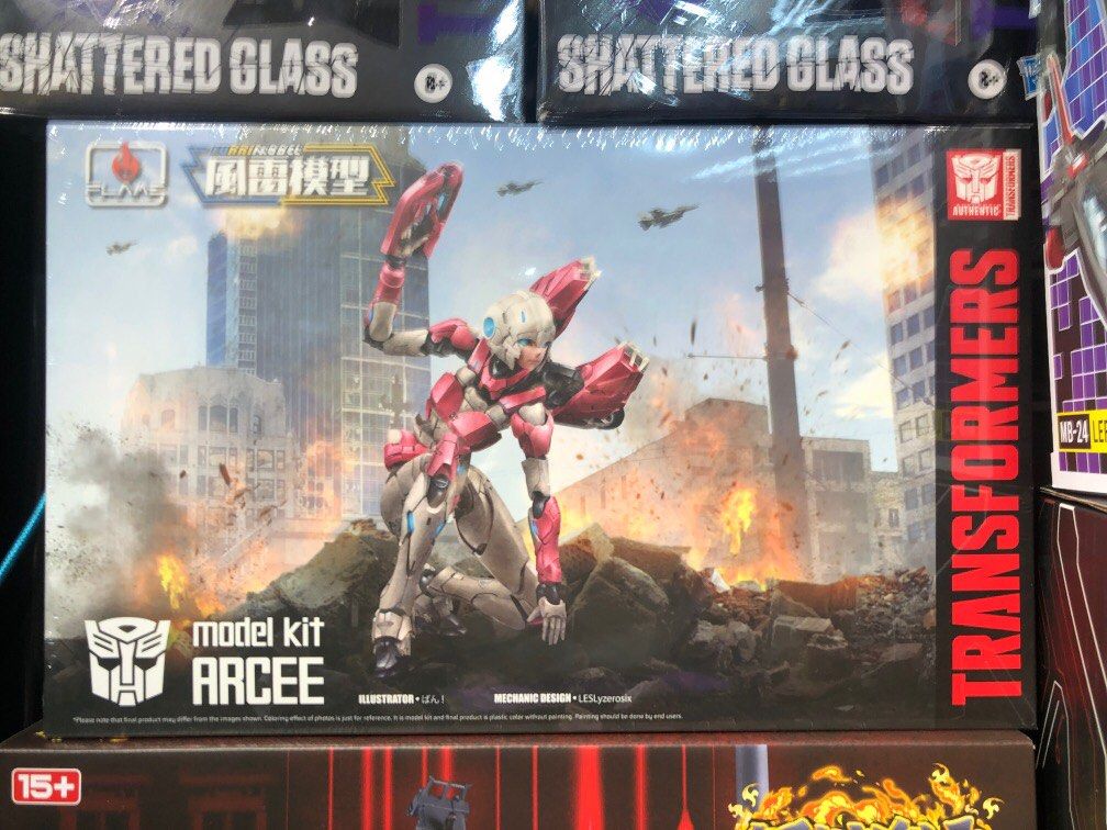 變形金剛 Arcee model kit 風雷模型 Flame Toys Furai Model Transformers Arcee ...