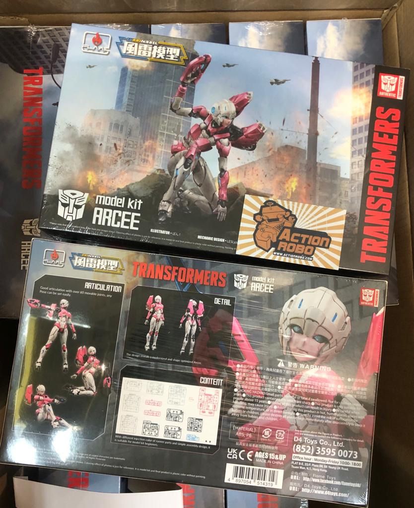 變形金剛 Arcee model kit 風雷模型 Flame Toys Furai Model Transformers Arcee ...