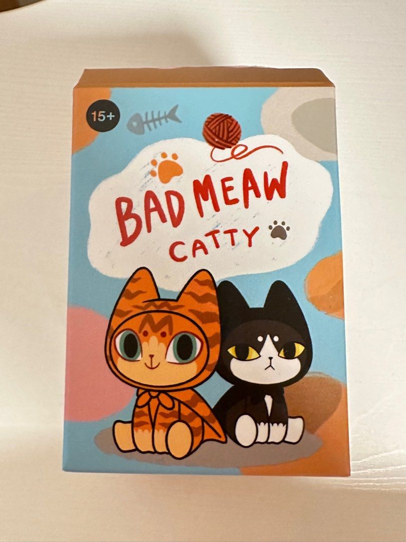 全新 Bad meaw catty 盲盒, 興趣及遊戲, 玩具 & 遊戲類 - Carousell