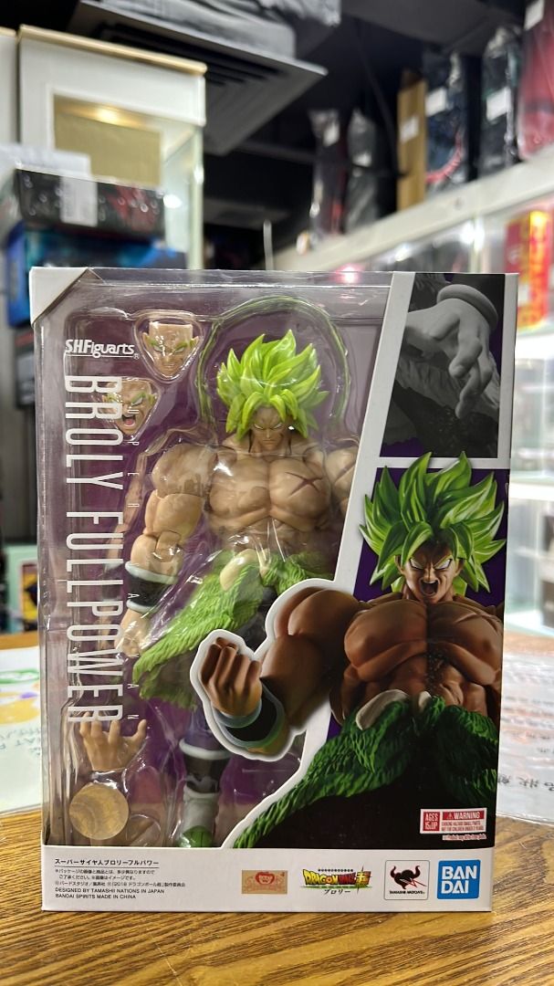 全新 Bandai S.H.Figuarts Shf Broly Full Power Dragon Ball DragonBall 龍珠 ...