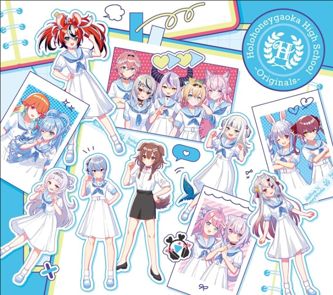 「預訂」[店舖特典] hololive x HoneyWorks 1st Album 『ほろはにヶ丘高校』 CD, 興趣及遊戲, 收藏品及紀念品, 日本明星 - Carousell