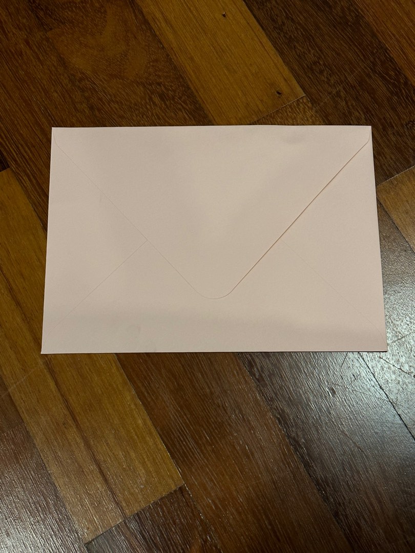 A5 Light Pink Envelope RM0.40/piece , Hobbies & Toys, Stationery ...