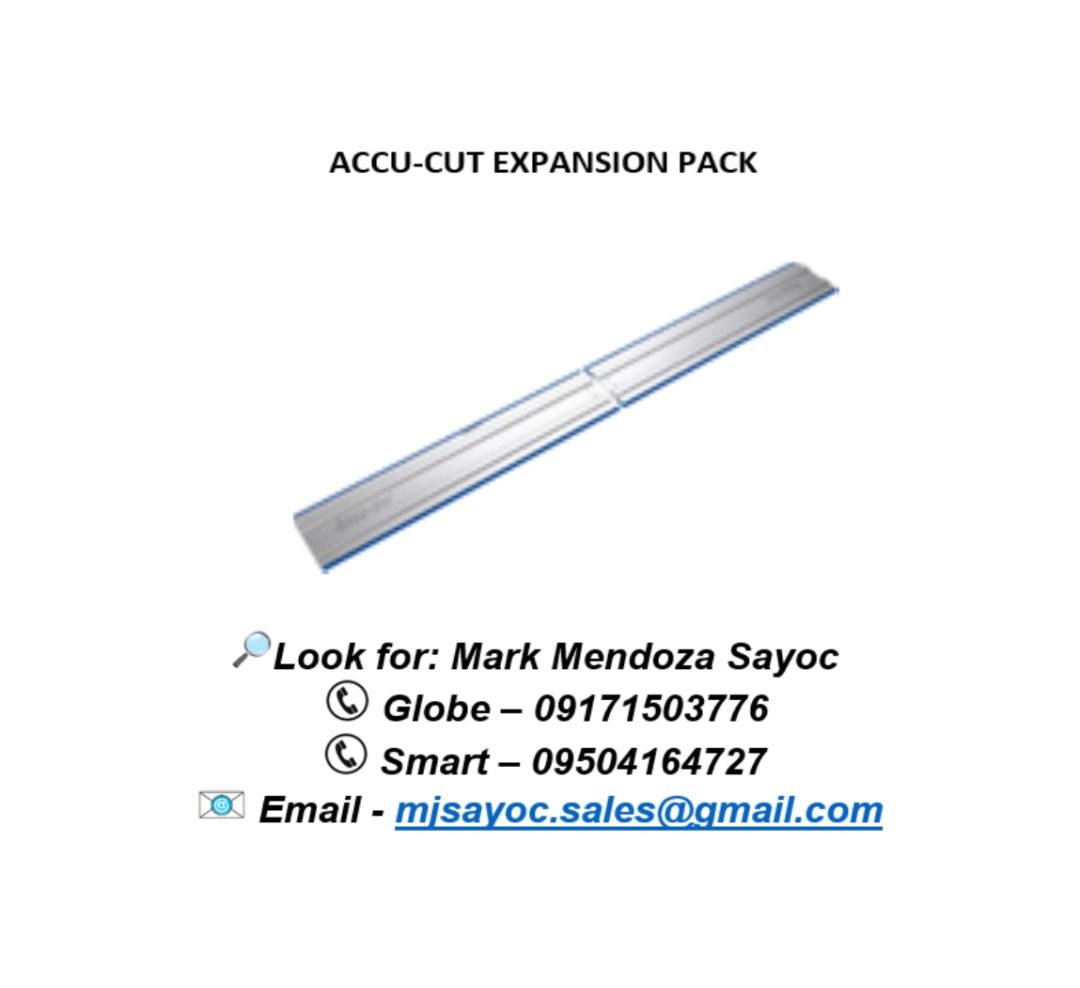 ACCU-CUT EXPANSION PACK, Commercial & Industrial, Construction Tools & Equipment on Carousell