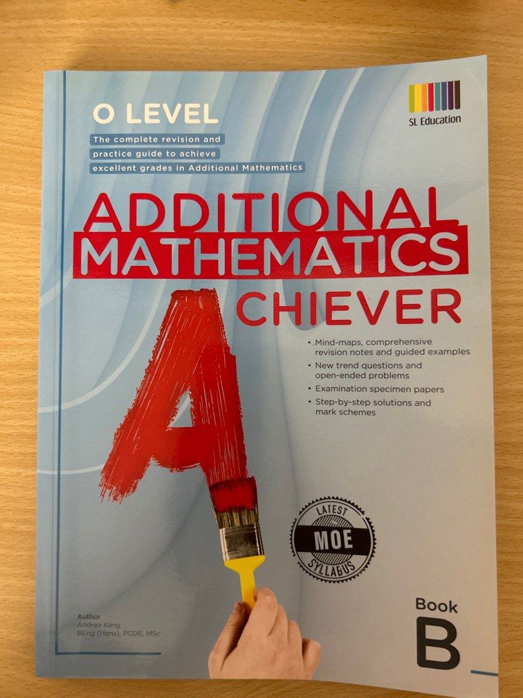 Additional Mathematics Achiever Workbook B (Sec4) by SL Education ...