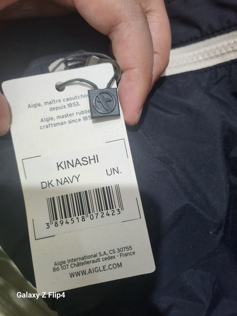 AIGLE Kinashi Foldable Bag, Men's Fashion, Bags, Backpacks on Carousell