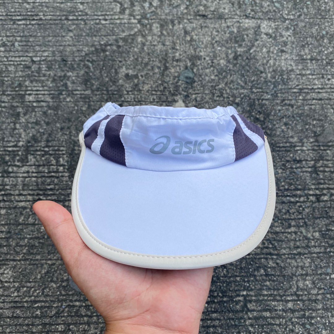 Asics Visor, Men's Fashion, Activewear on Carousell