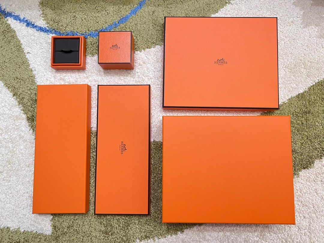 Authentic Hermes boxes, Luxury, Accessories on Carousell