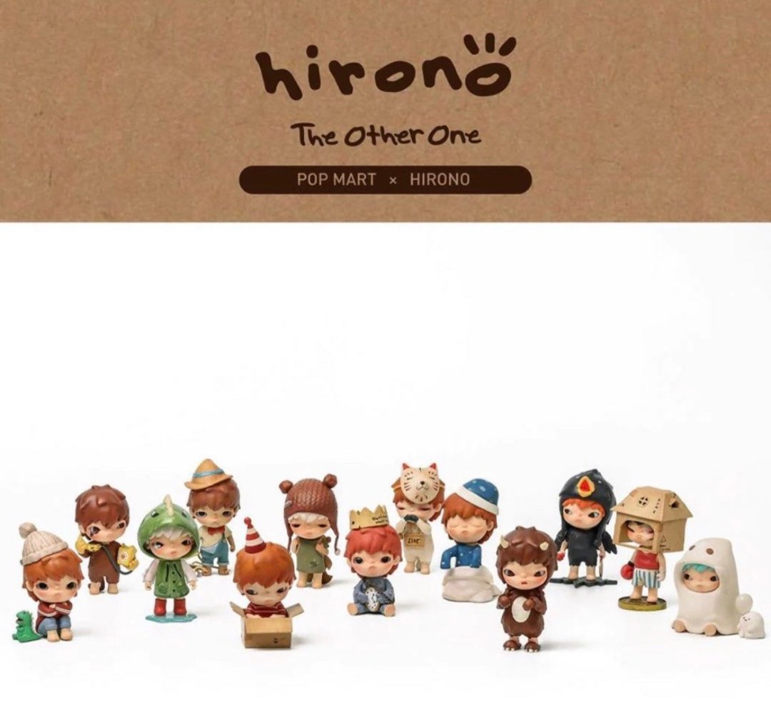 Authentic Popmart Hirono The other one : The crow Vagrancy nowhere safe ...