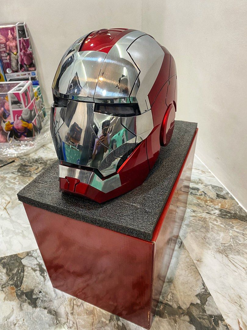 AutoKing IRONMAN MK5 Helmet, Hobbies & Toys, Toys & Games on Carousell