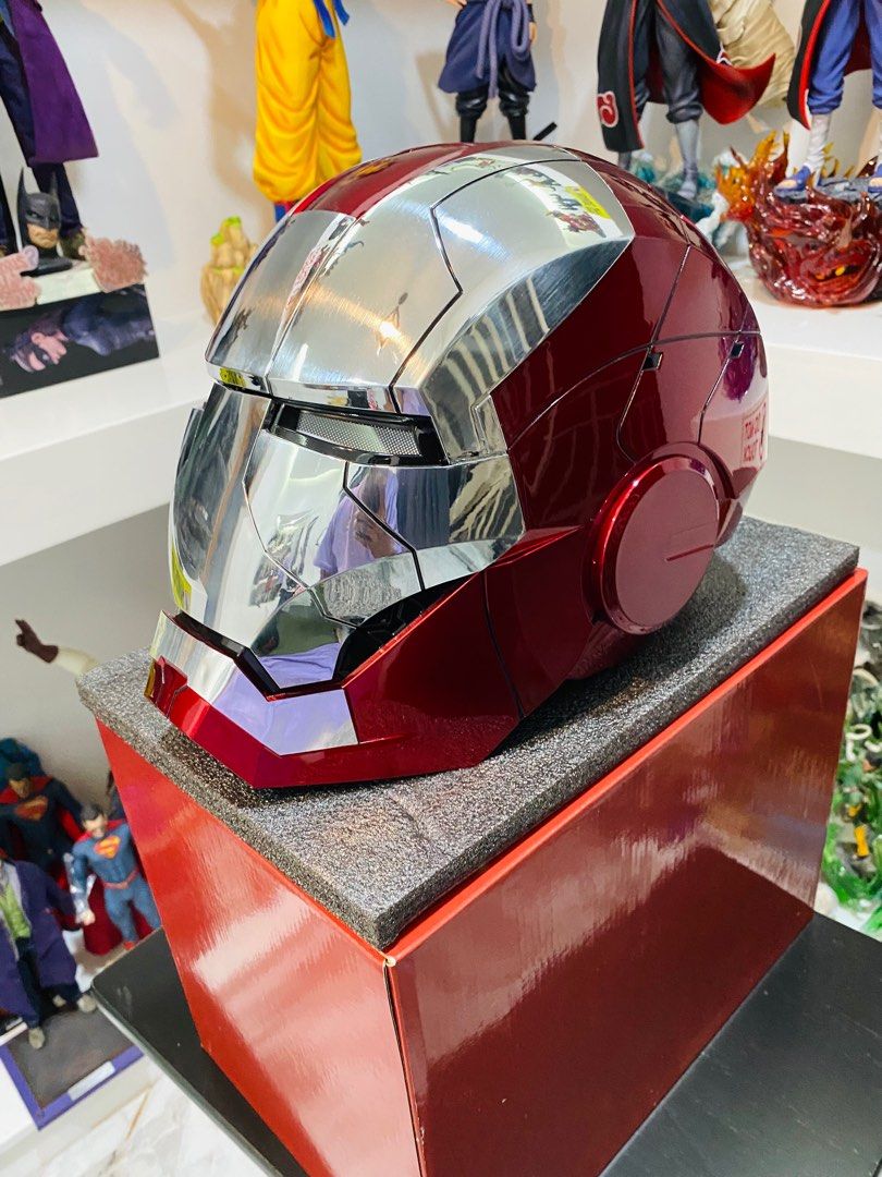 AutoKing IRONMAN MK5 Helmet, Hobbies & Toys, Toys & Games on Carousell