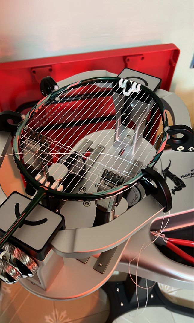 Badminton Racket Stringing Service, Sports Equipment, Sports & Games ...