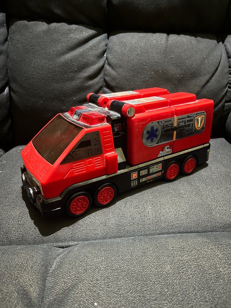 Bandai Power Rangers Lightspeed Rescue/gogofive Deluxe Pyro 1 Zord 1999 ...