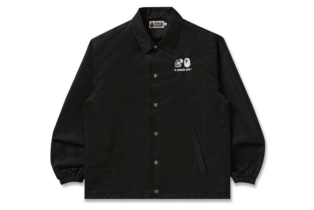 Bape x BAYC Coach Jacket, Men's Fashion, Coats, Jackets and Outerwear ...