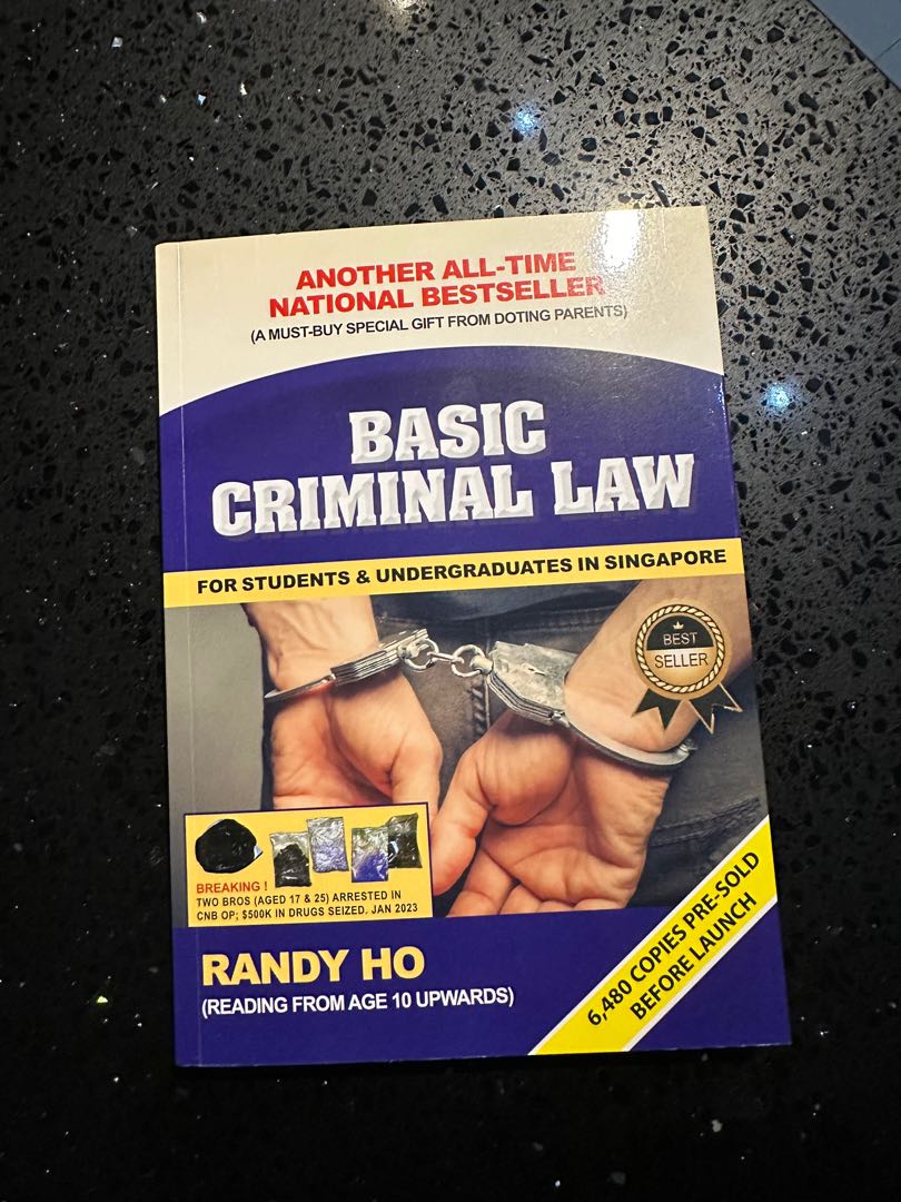Basic Criminal Law by Randy Ho, Hobbies & Toys, Books & Magazines ...