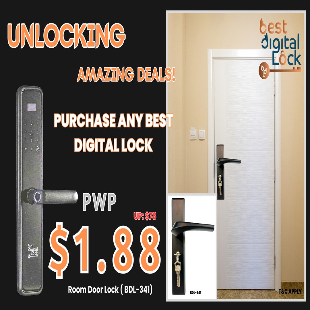 Bestar Digit Lock - Purchase with Purchase, Furniture & Home Living ...