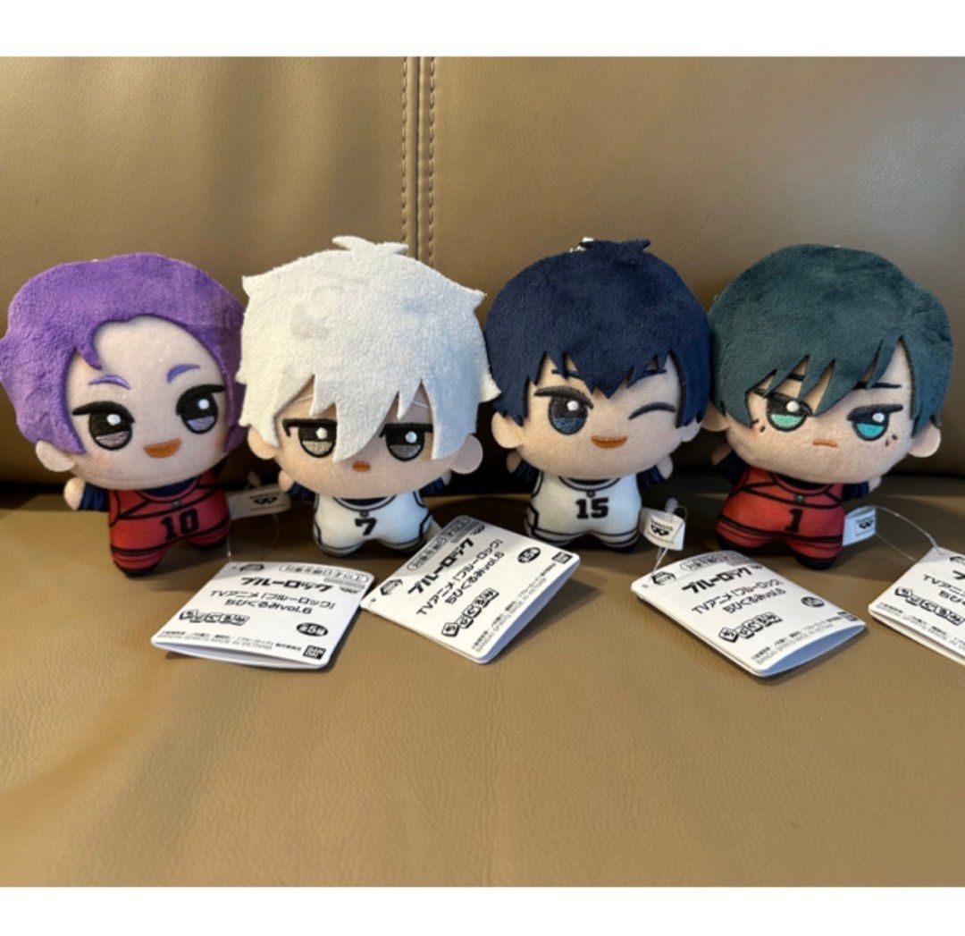 Bluelock Chibigurumi nuis plushie plush Blue lock Isagi yoichi Nagi ...