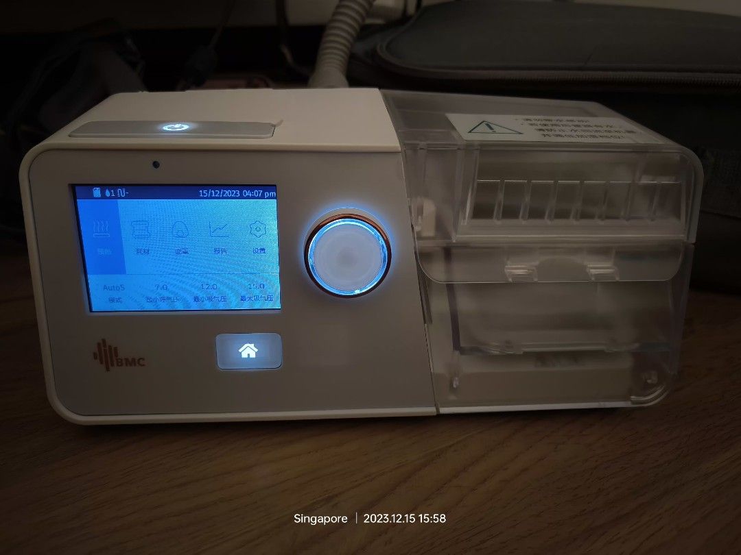 BMC G3 B20A Bipap machine sleep apnea bi-pap, Health & Nutrition ...