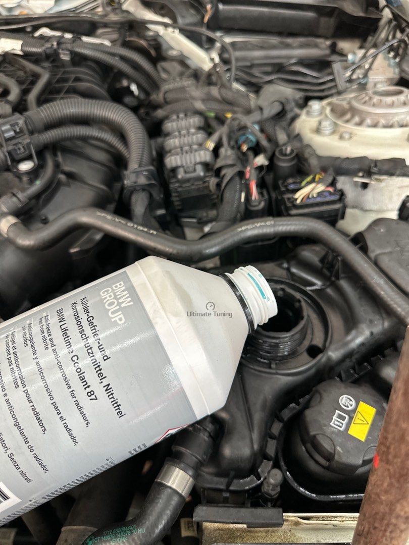 BMW F20 F30 G20 B48 N20 N55 B38 偈油隔座 水泵 水膽 維修保養 Oil Filter Housing coolant water pump thermostat ...