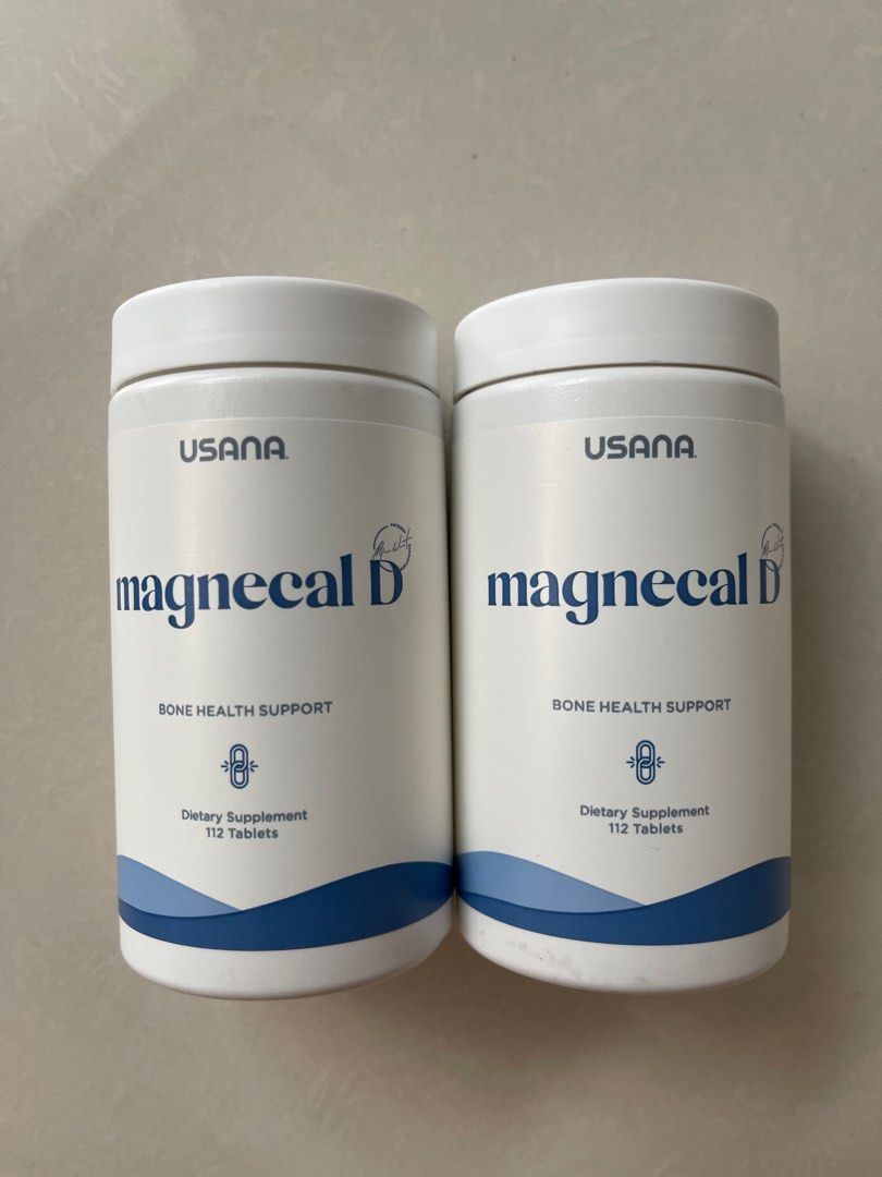 Brand New Usana magnecal D, Health & Nutrition, Health Supplements ...