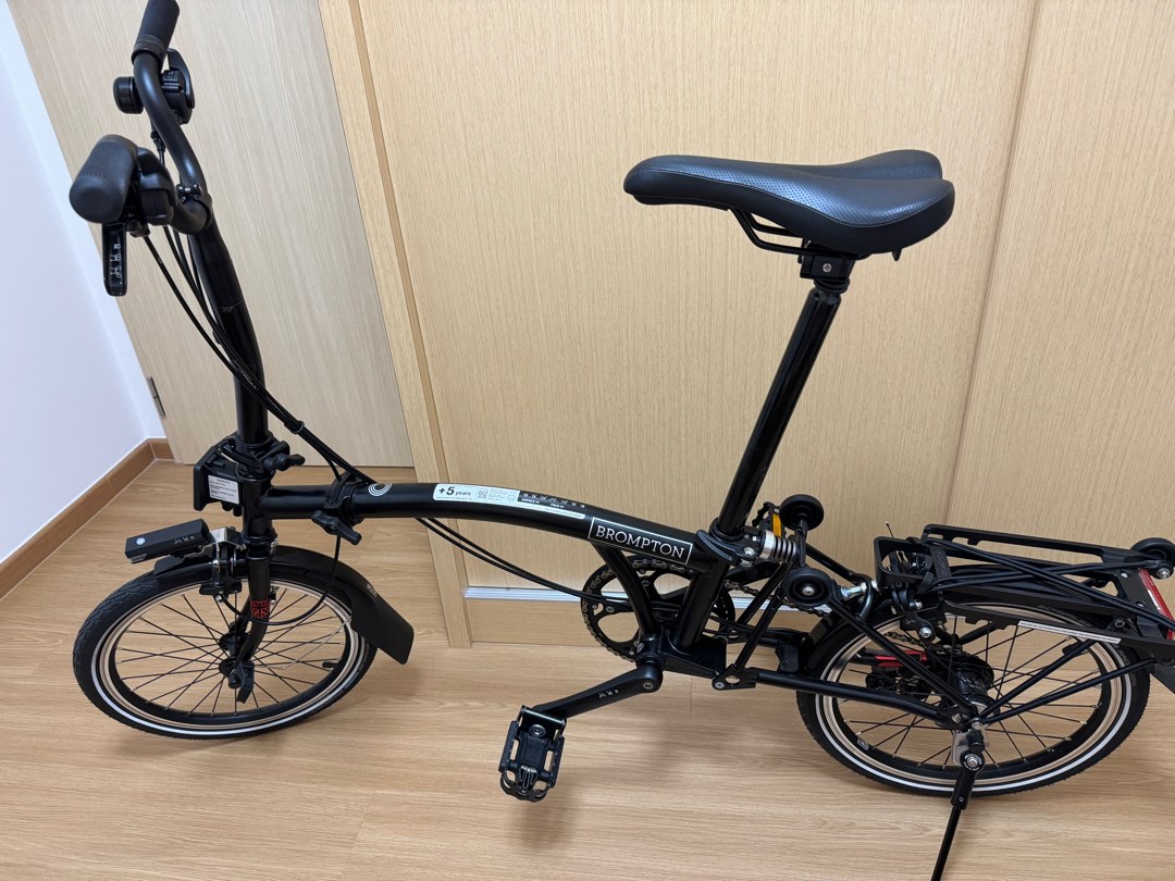 Brompton 2023 C line Explorer 6 Speed Black Edition, Sports Equipment ...