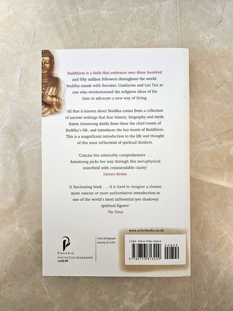 Buddha by Karen Armstrong, Hobbies & Toys, Books & Magazines, Religion ...