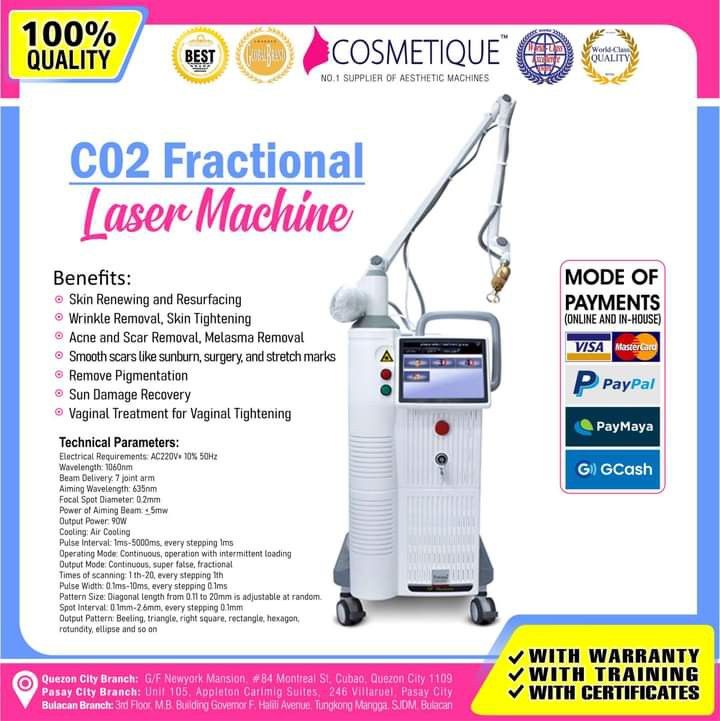 C02 Skin Resurfacing Fractional Laser Machine, Beauty & Personal Care ...