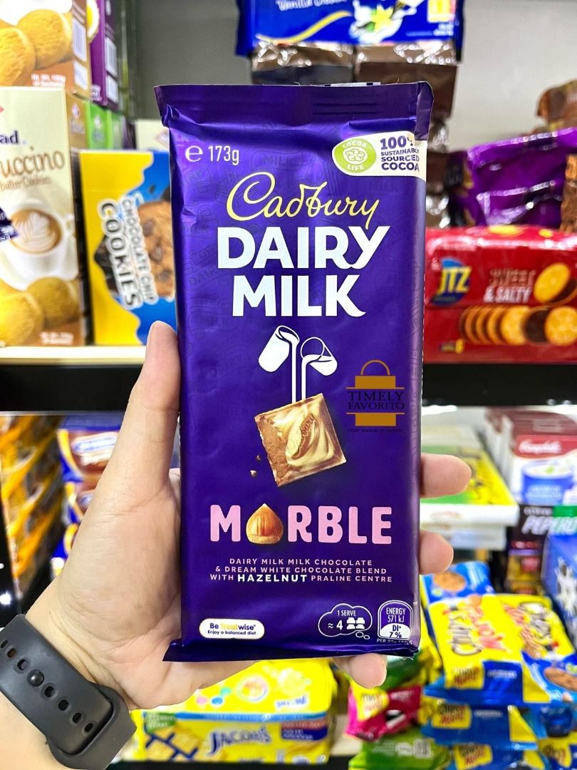 SOLD OUT - Cadbury Dairy Milk Hazelnut Milk Chocolate Bar 160g, Food ...