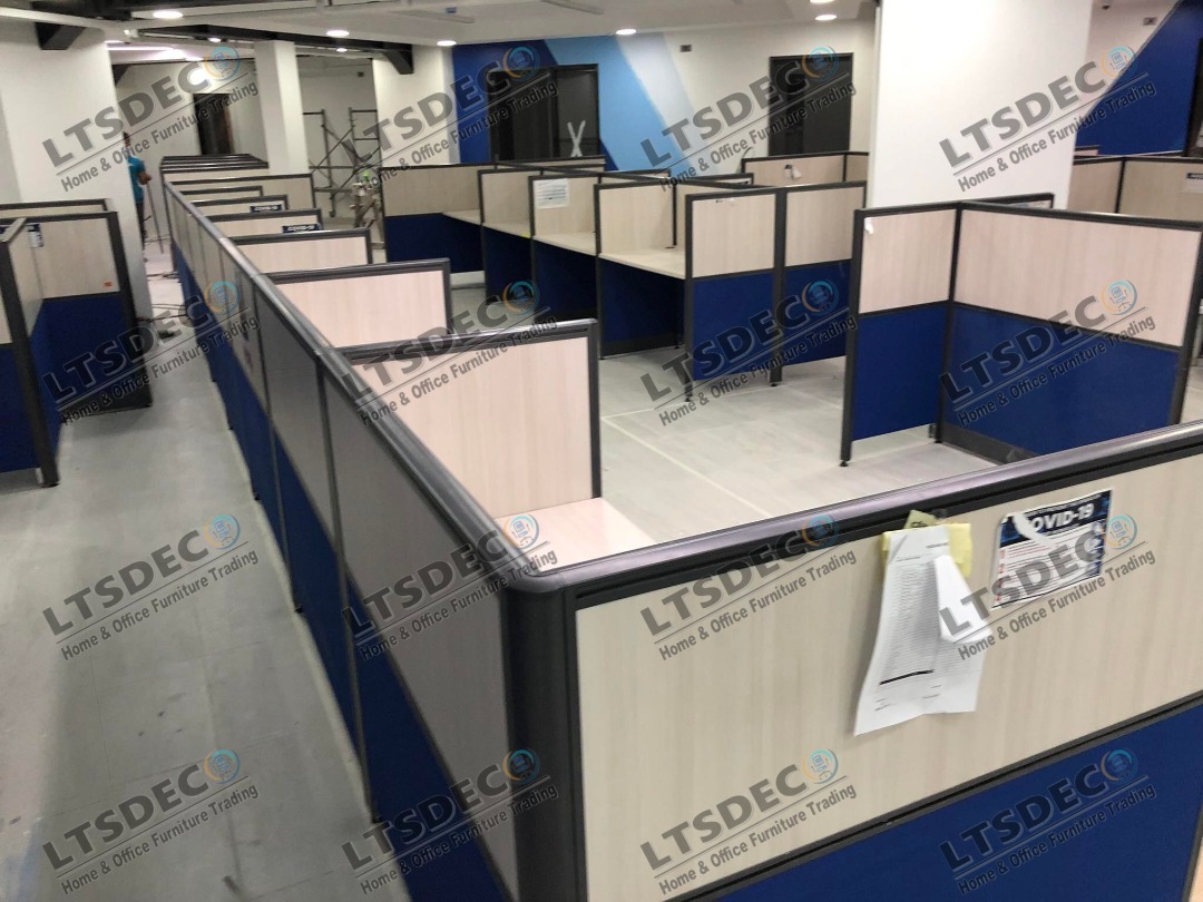 CALL CENTER CUBICLES OFFICE PARTITION AND FURNITURE, Furniture & Home ...