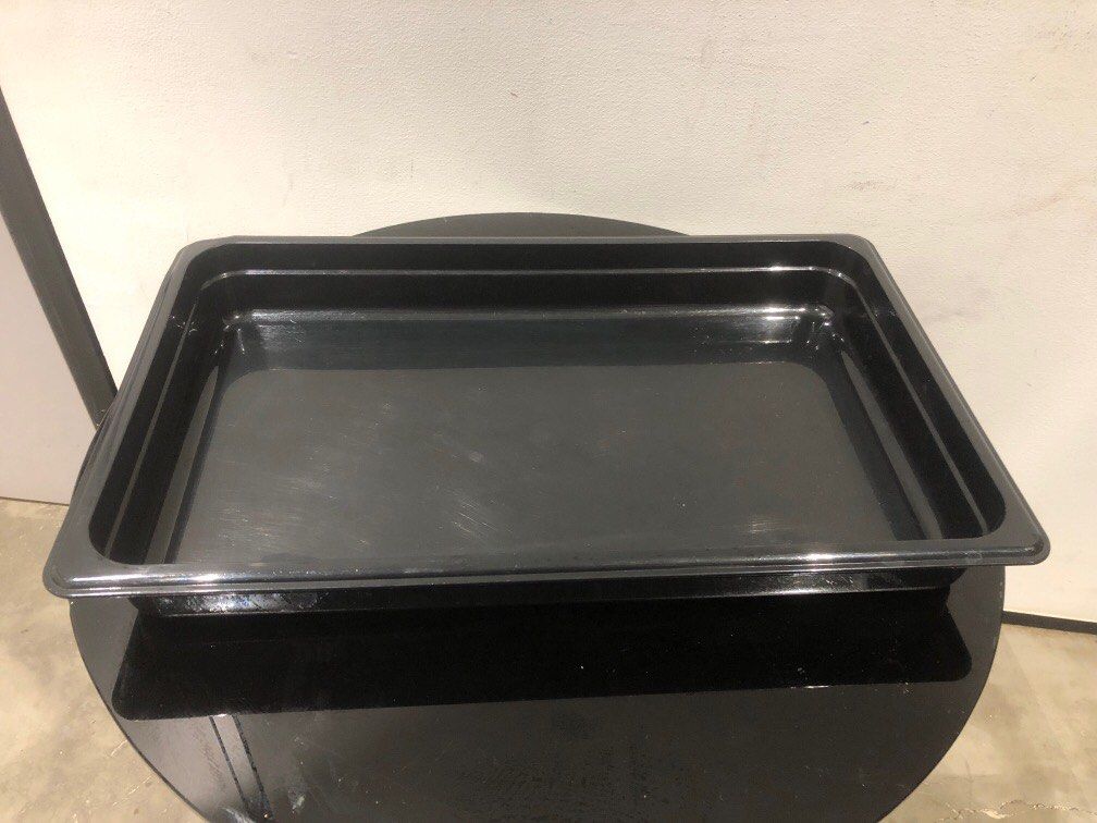Cambro Full Size Food Pan Tray - Black and Transparent, Furniture ...