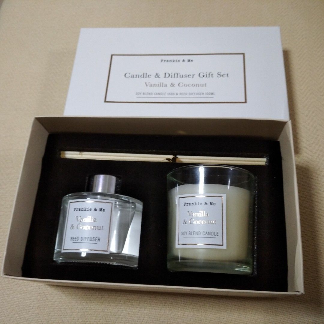 Candle & Diffuser Gift Set, Furniture & Home Living, Home Fragrance on ...