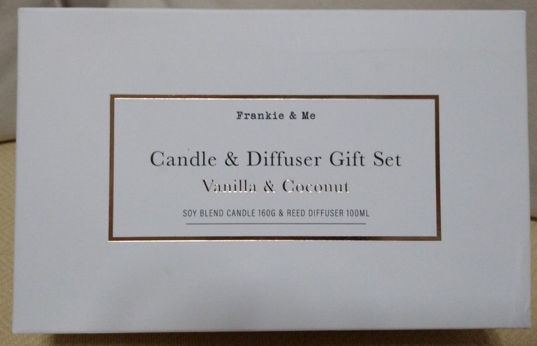 Candle & Diffuser Gift Set, Furniture & Home Living, Home Fragrance on ...