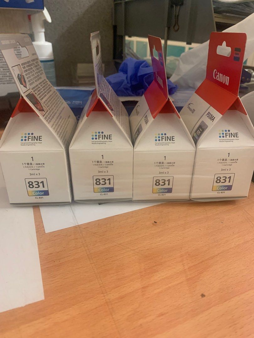 Canon 830/831 ink cartridge, Computers & Tech, Printers, Scanners ...