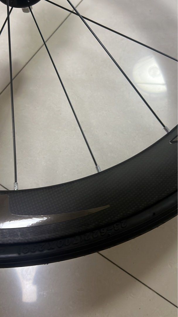 Carbon fixie wheelset 50mm toray t800, Sports Equipment, Bicycles ...