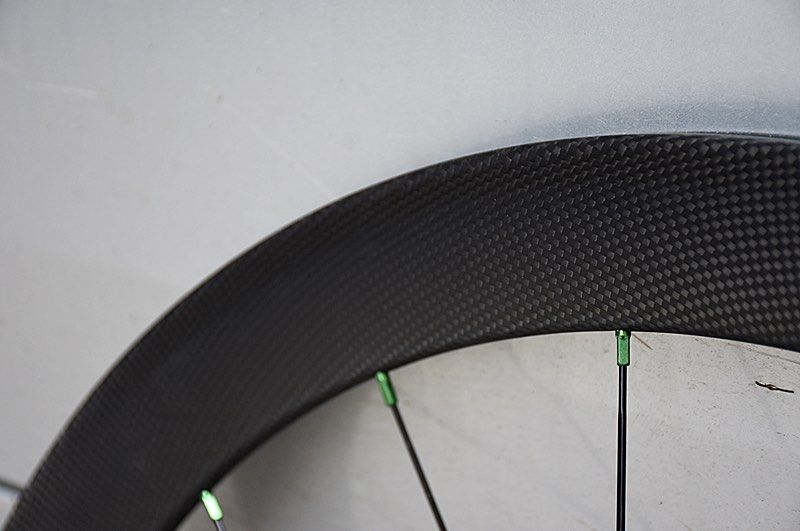 Carbon fixie wheelset 50mm toray t800, Sports Equipment, Bicycles ...
