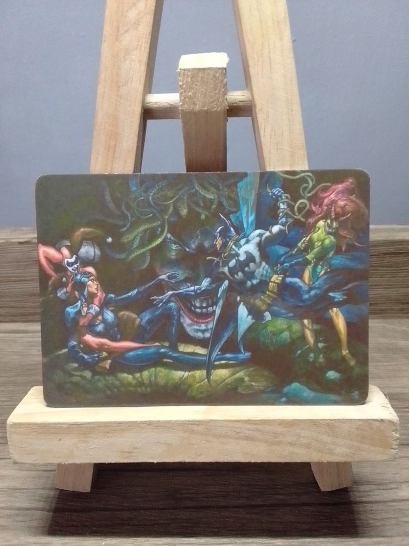 CATWOMAN AND BATMAN FANTASY DC ART CARD - CUSTOM, Hobbies & Toys, Toys ...