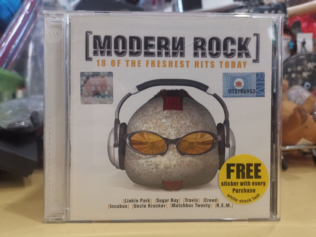 (CD) MODERN ROCK 18 Of The Freshest Hits Today, Hobbies & Toys, Music ...