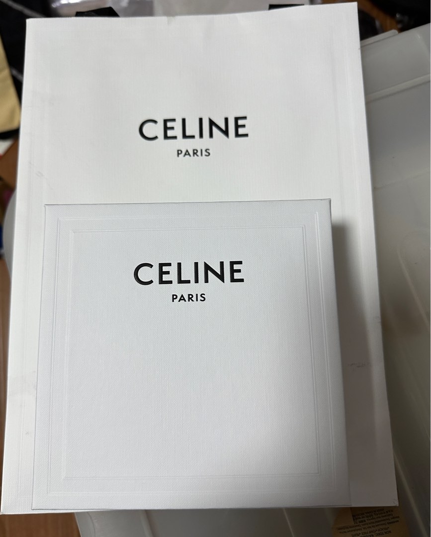 Celine Box with paper bag, Luxury, Accessories on Carousell