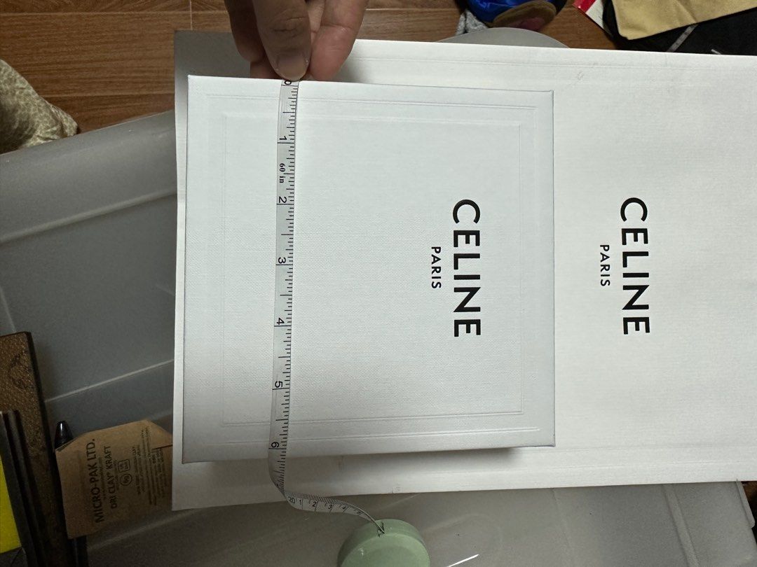 Celine Box with paper bag, Luxury, Accessories on Carousell