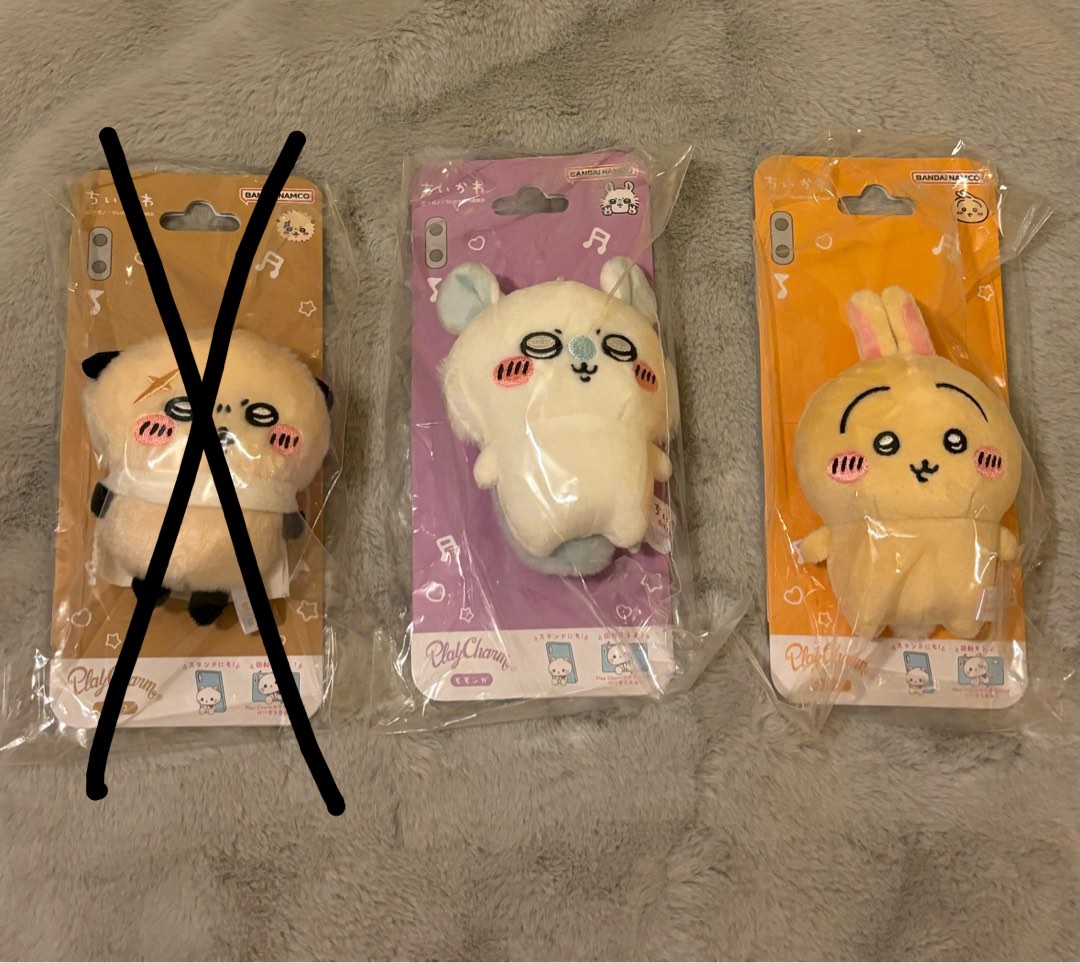 現貨 Chiikawa Play Charm手機支架 兔兔 飛鼠 師傅, 興趣及遊戲, 玩具 & 遊戲類 - Carousell