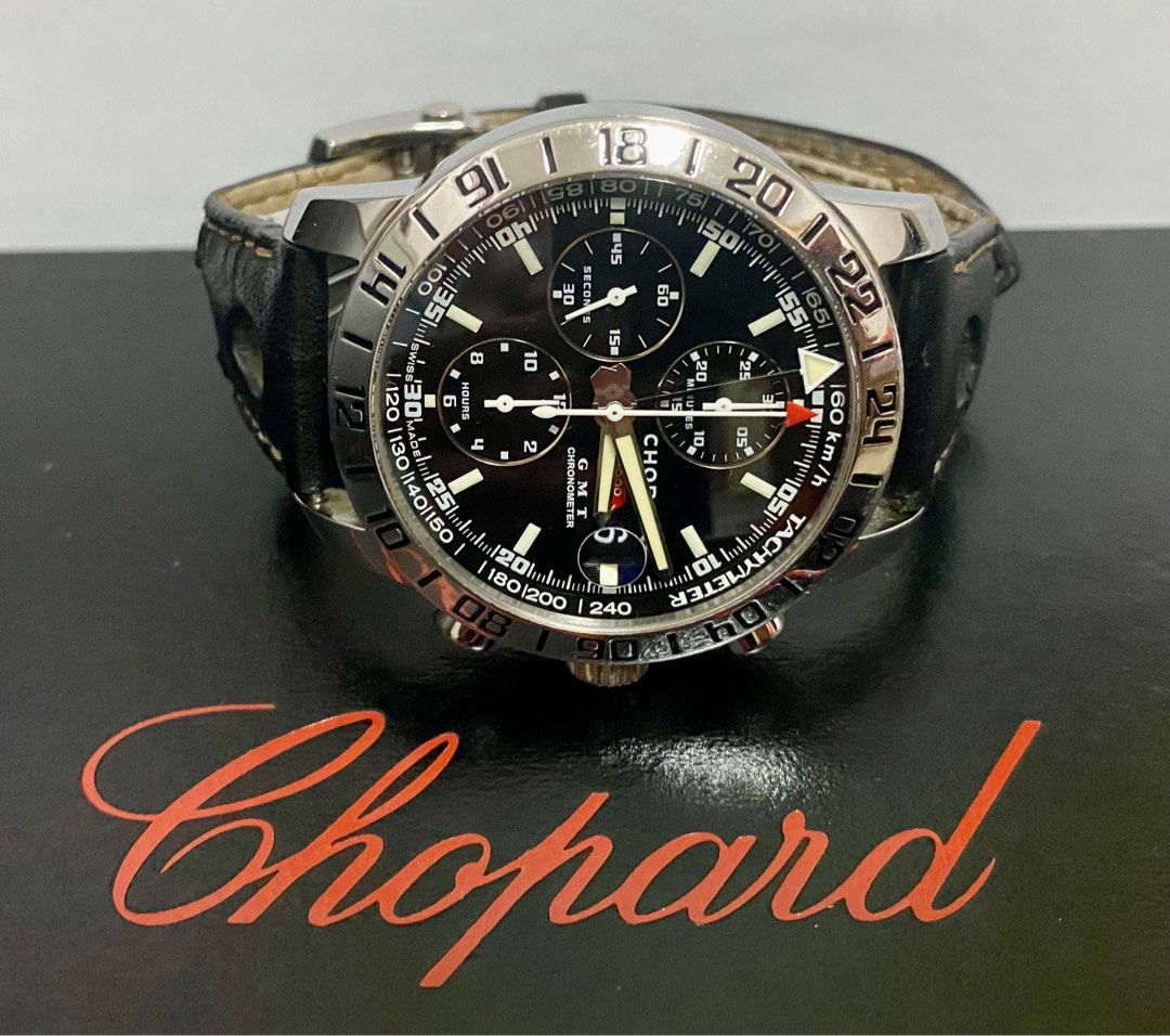 Chopard Men’s GMT Chronometer 8992 Watch 1000 Miglia, Luxury, Watches ...
